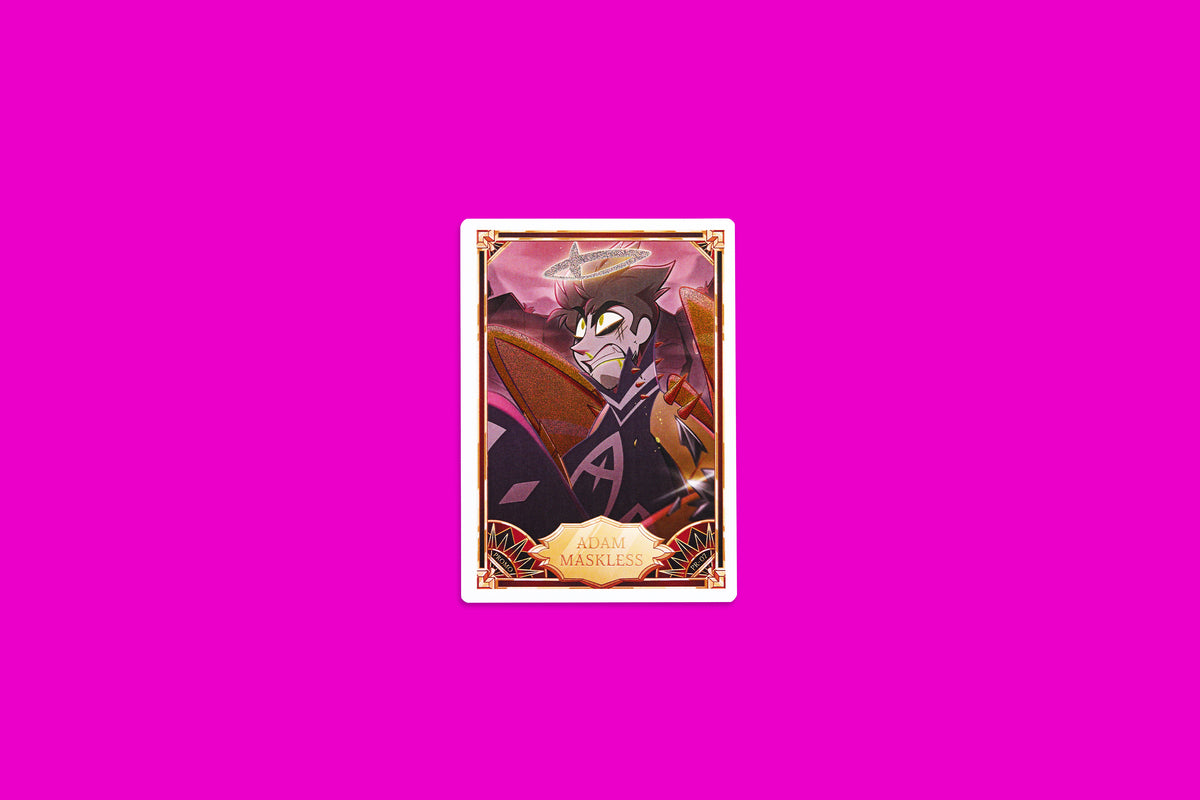 Hazbin Hotel Trading Cards Adam Maskless Promo Card (PR-07) | Hazbin Hotel