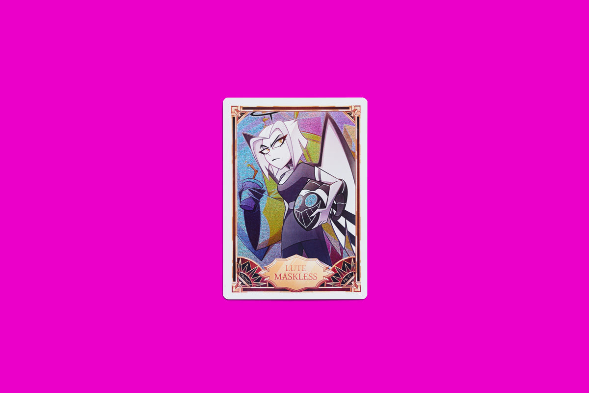 Hazbin Hotel Trading Cards Lute Maskless Promo Card (PR-12) | Hazbin Hotel