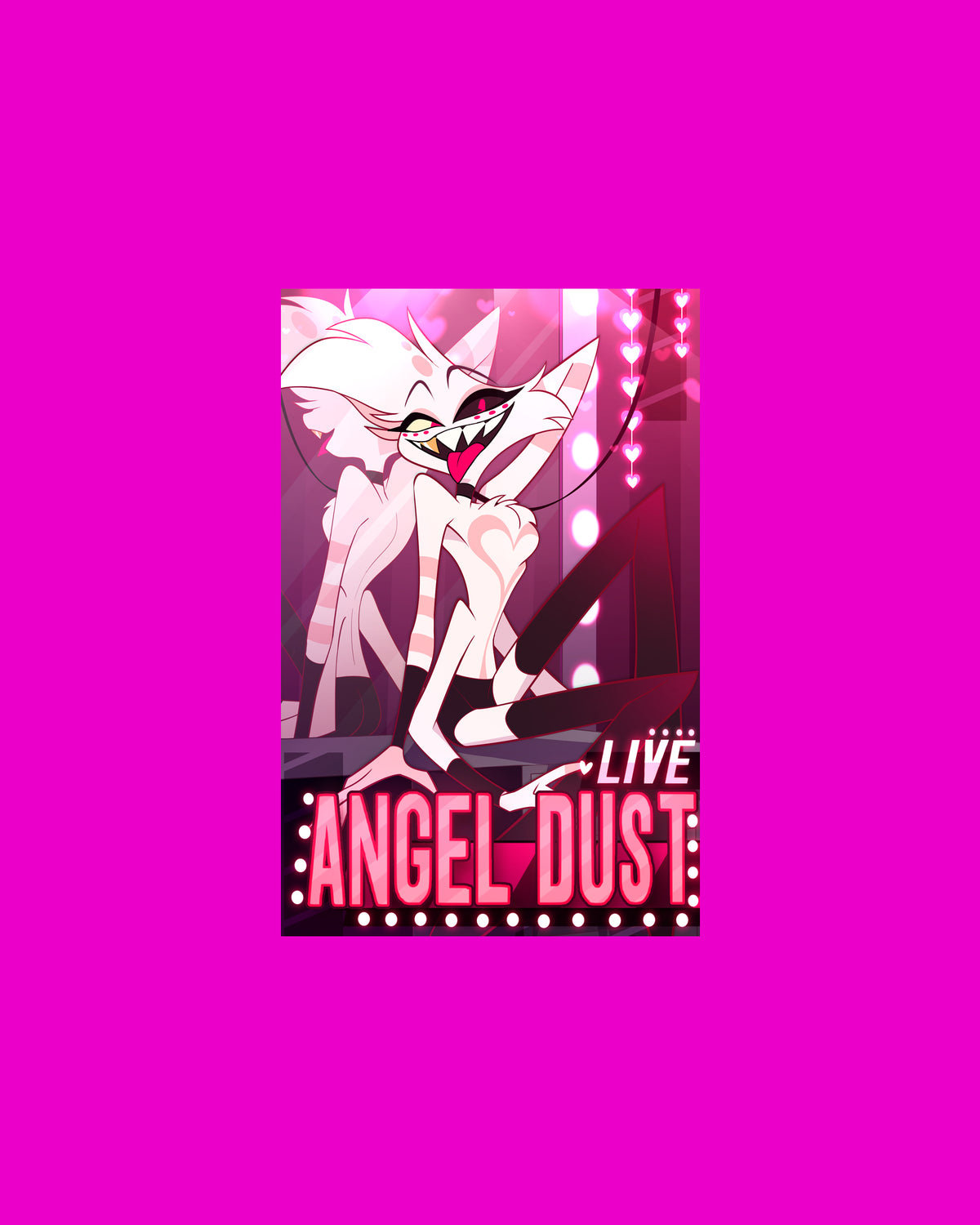 "Drag Angel" In-Universe Poster | Hazbin Hotel