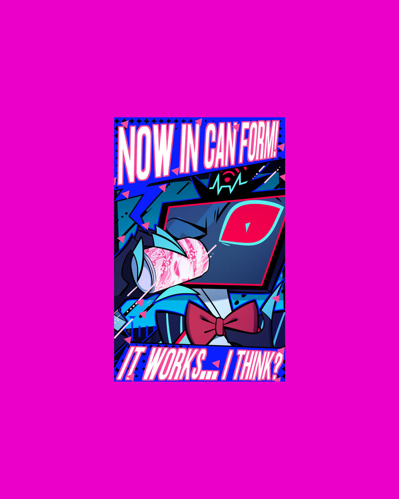 "Love Potion By Velvette" In-Universe Poster | Hazbin Hotel